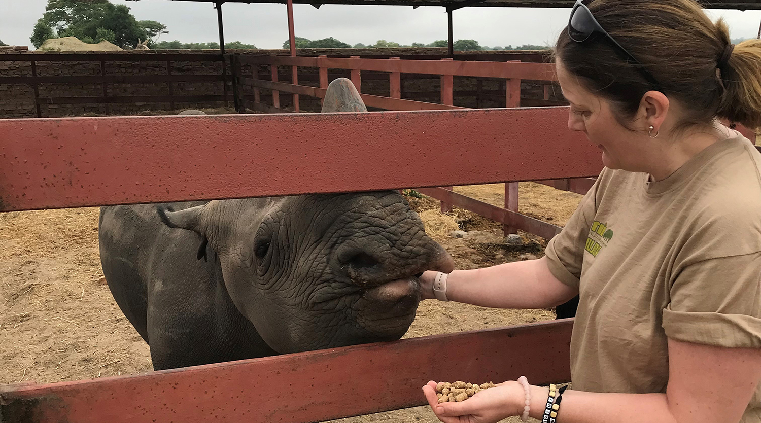 Lisa Philpott - Helping Rhinos : Helping Rhinos